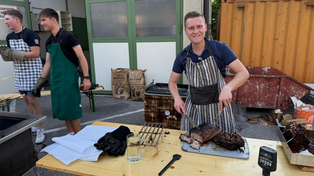 🔥 Sommerpause eingeläutet – Traditionelle S4-Grillerei 🍖🍾 - FF Aistersheim